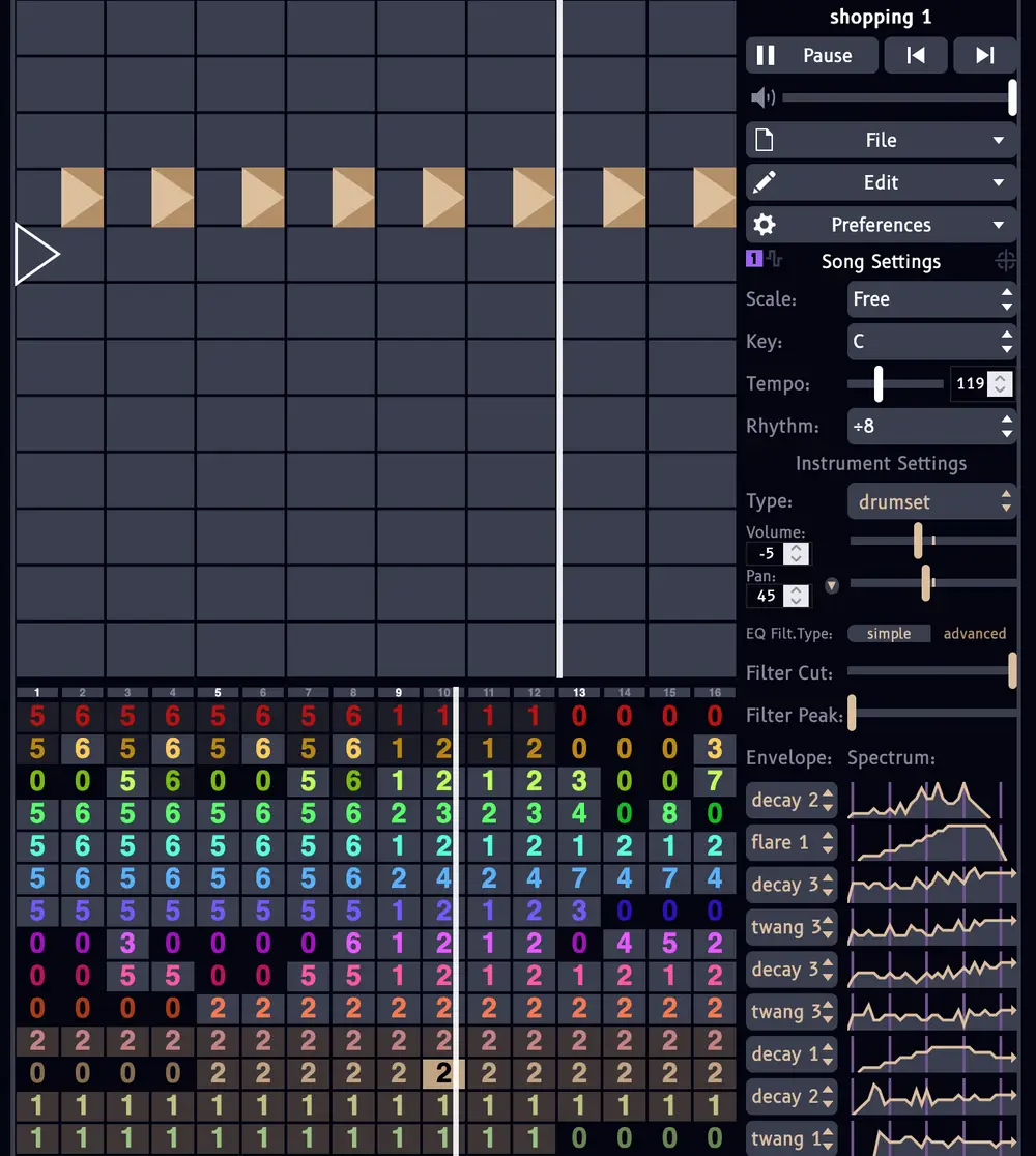Web-synth | Online web audio instruments playground