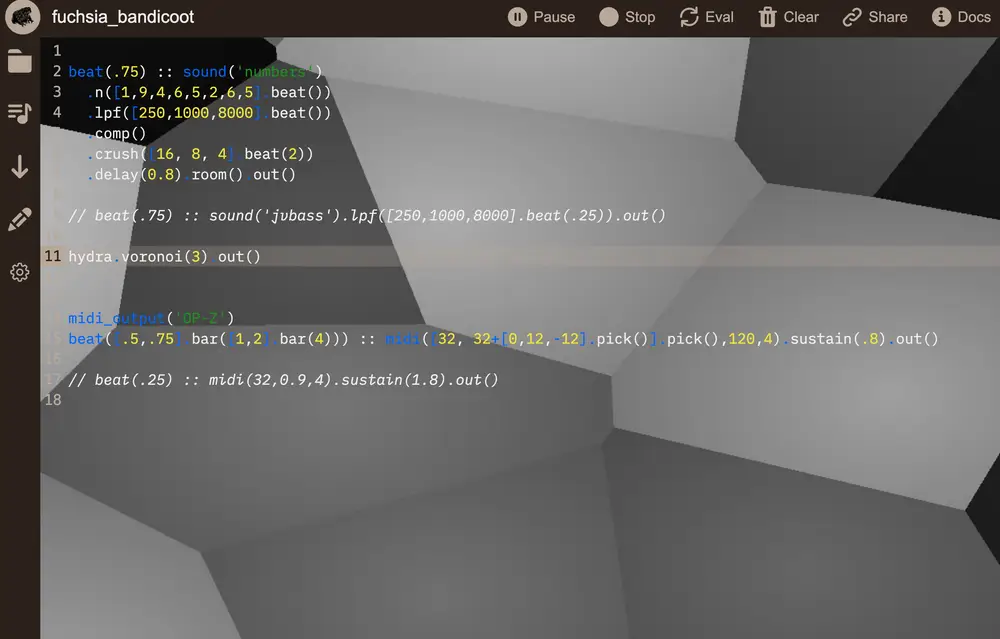 Web-synth | Online web audio instruments playground